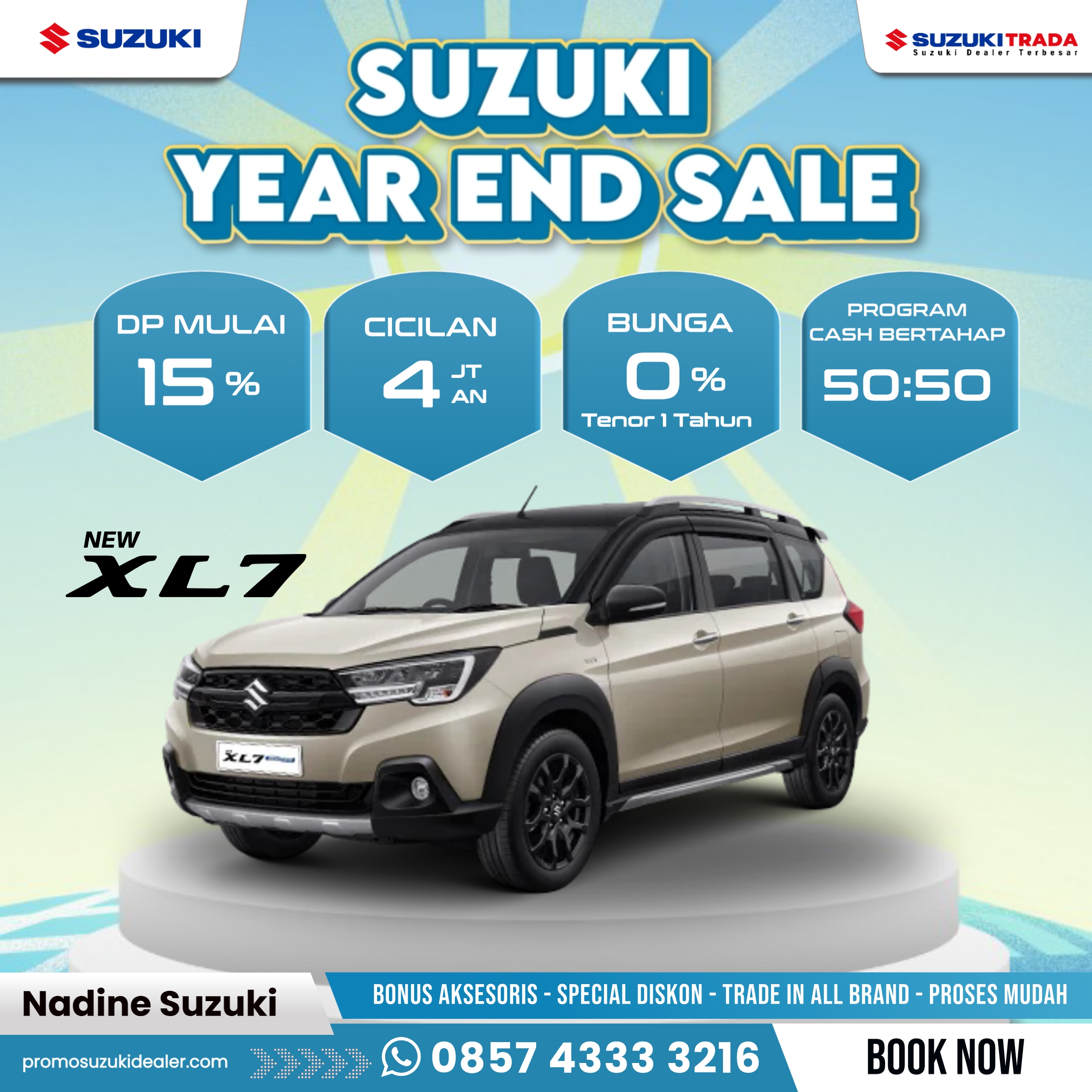 PROMO SUZUKI XL7 AKHIR TAHUN 2025 TANGERANG
